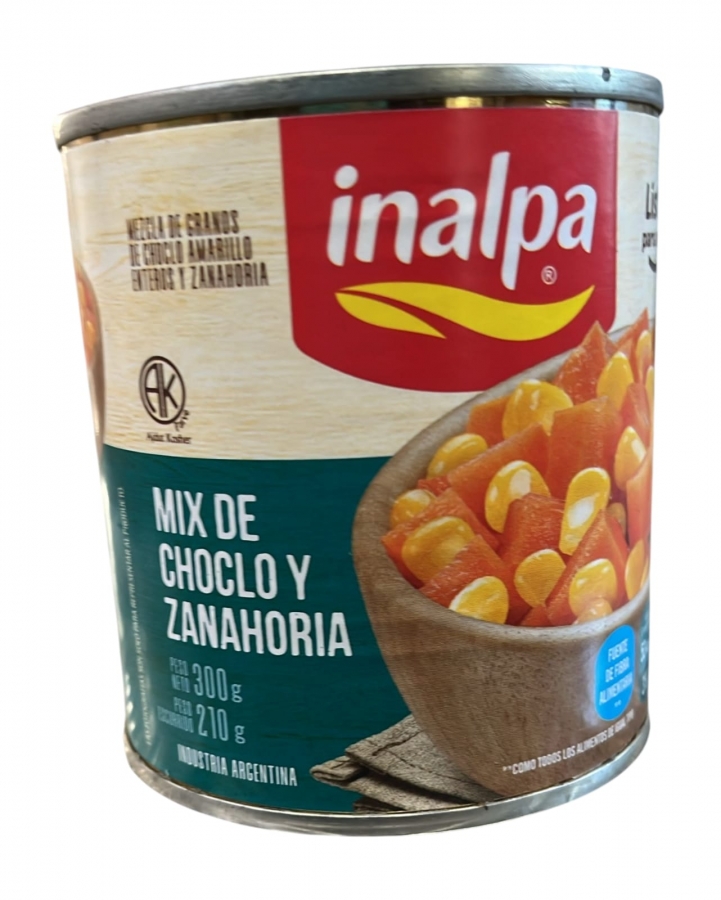 MIX ZANA Y CHOC INALPA 24X300G